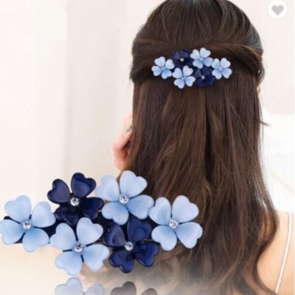 Flower Barrettes - Etsy