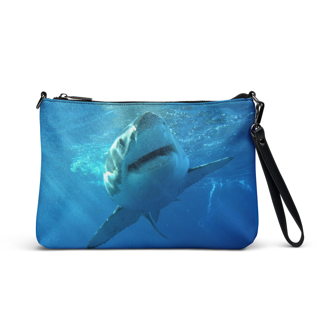Great White Shark Crossbody Bag - Etsy