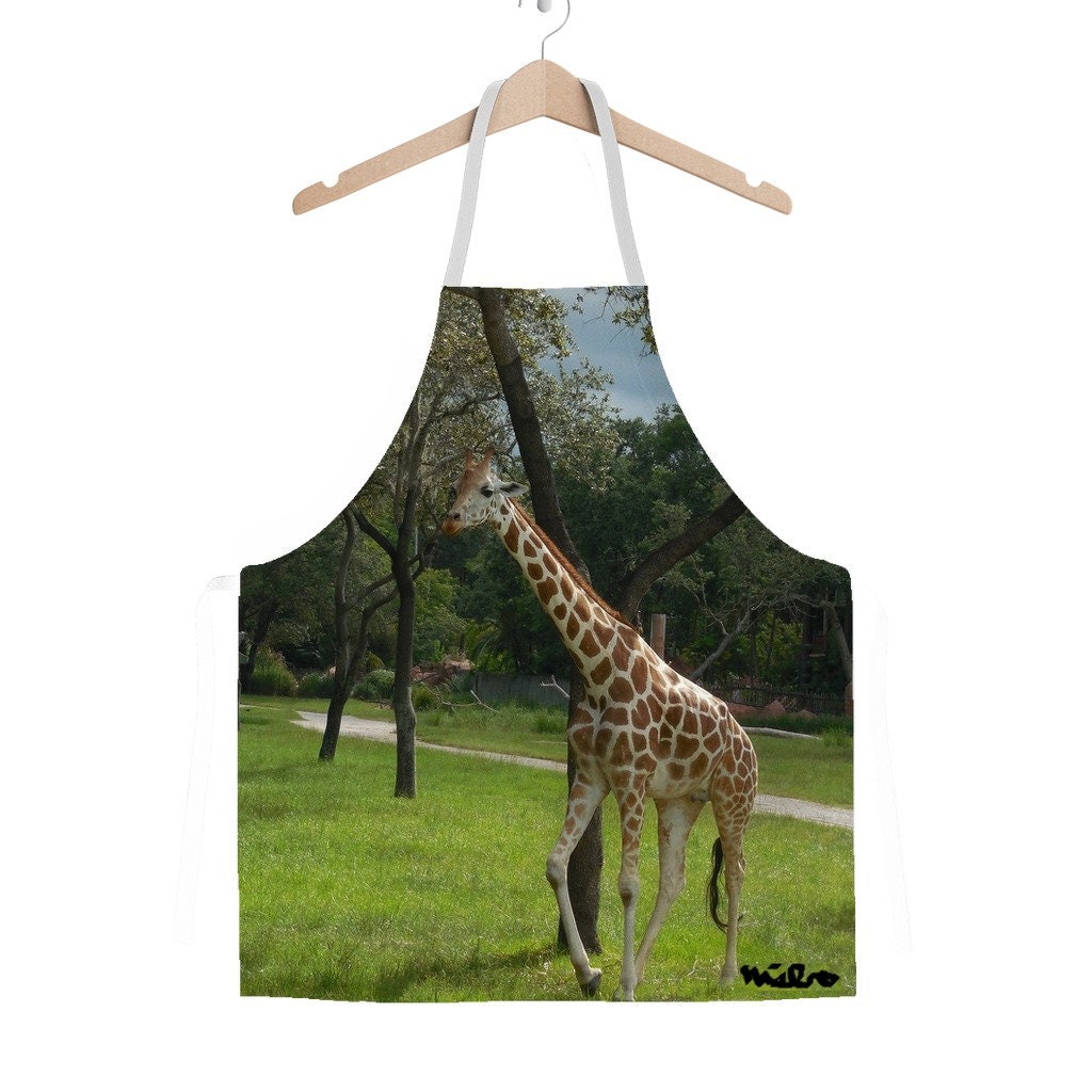 Jeffrey Giraffe Adult Apron Sublimation - Etsy