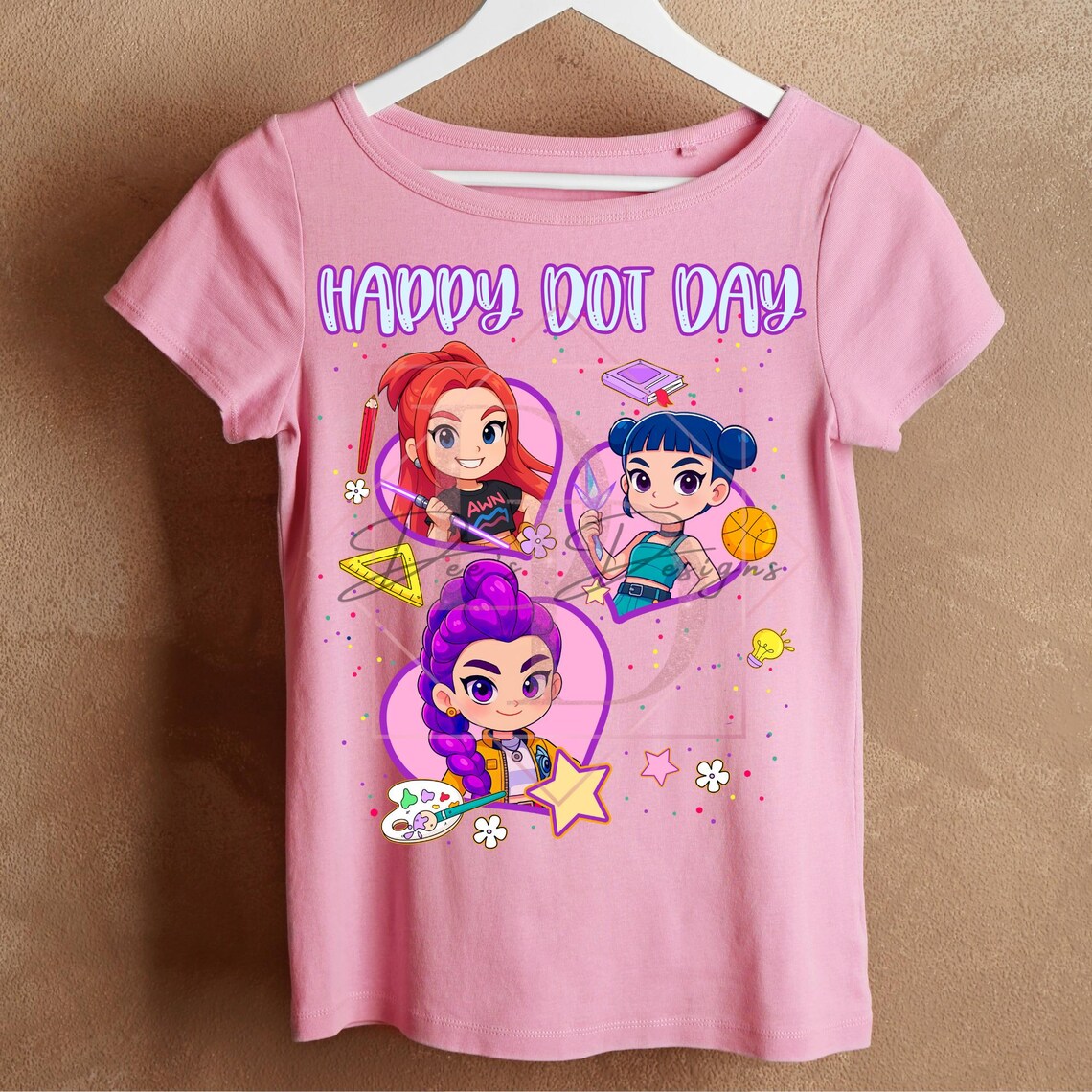 KPOP Dot Day Png, Huntrix Dot Day Png, Demon Hunters Dot Day Digital ...