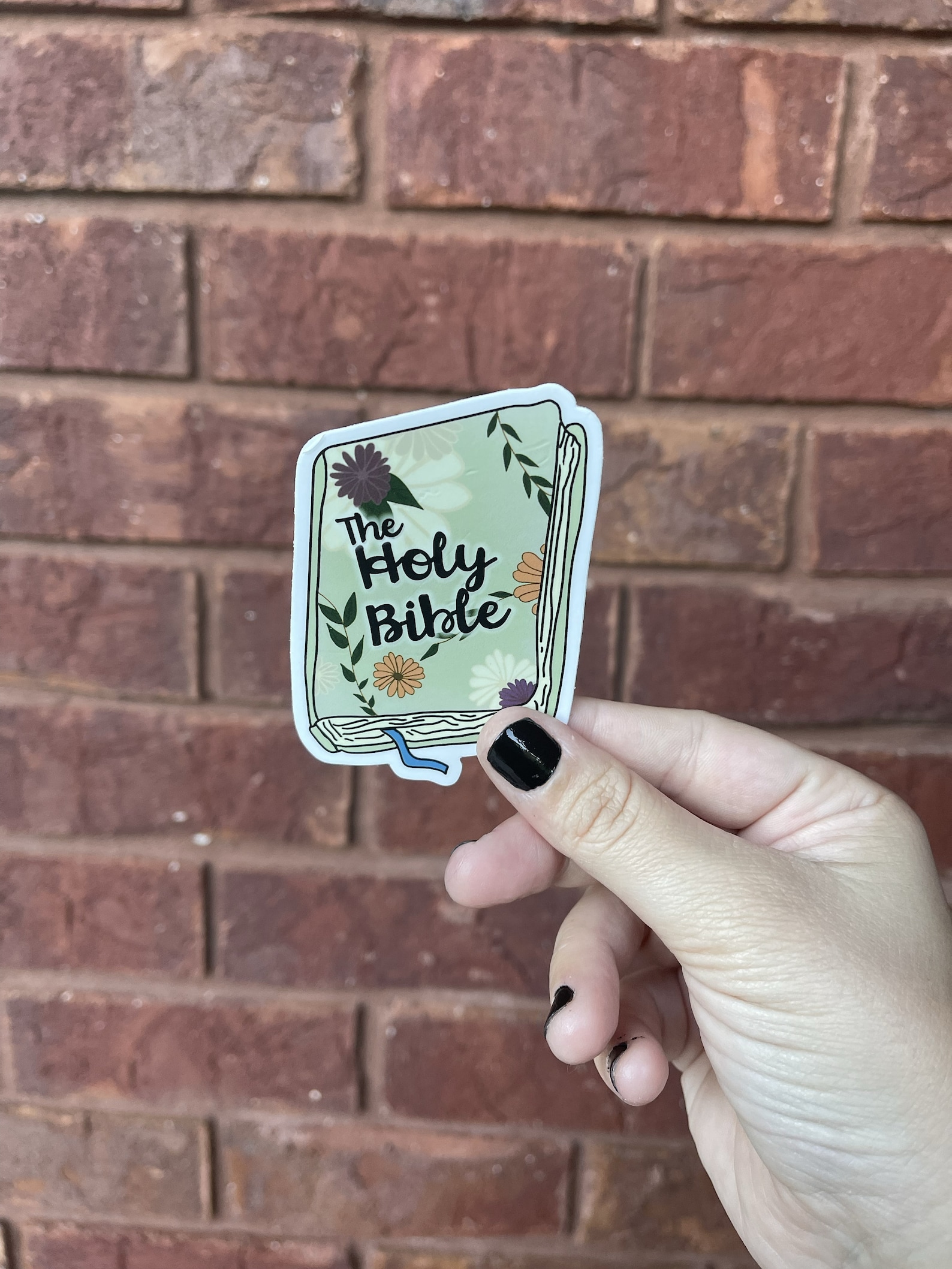 Holy Bible Sticker, Bible Sticker, Bible Sticker for Laptop, Bible ...