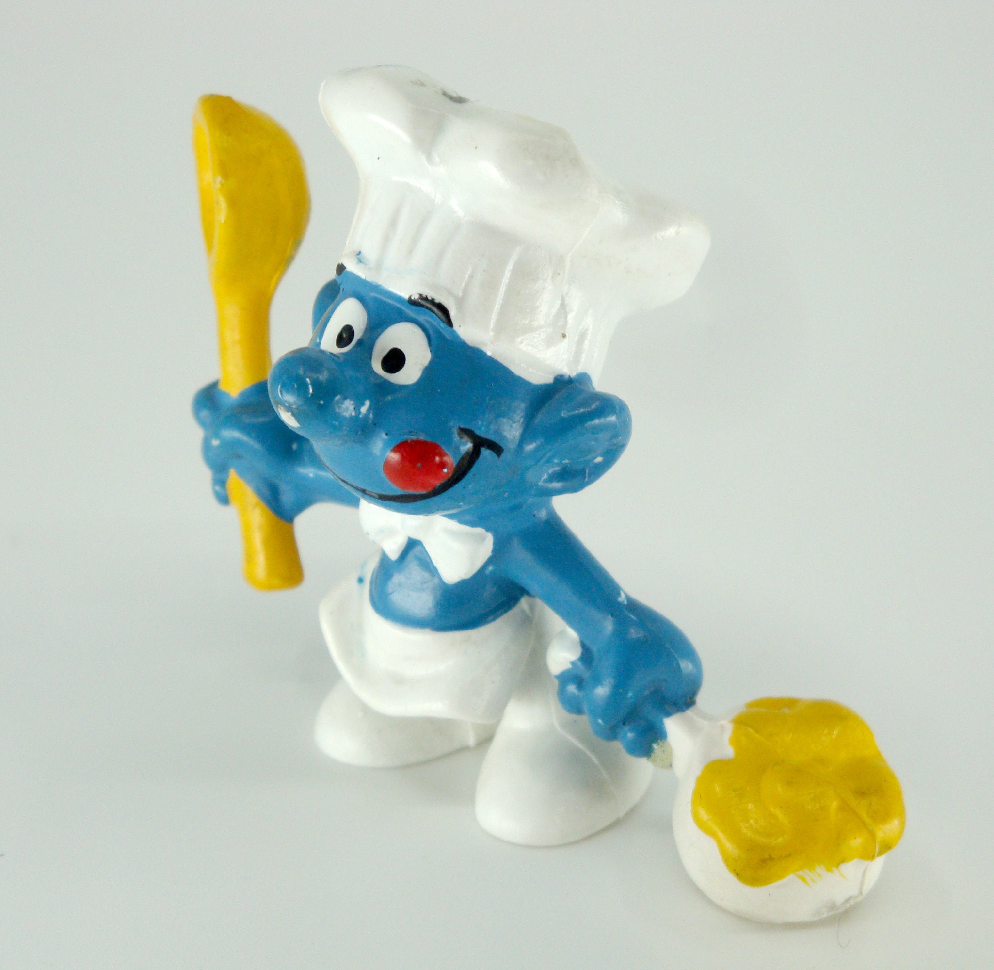 SMURF cook / SCHTROUMPF Cuisinier 20073 1973 by Schleich - Etsy