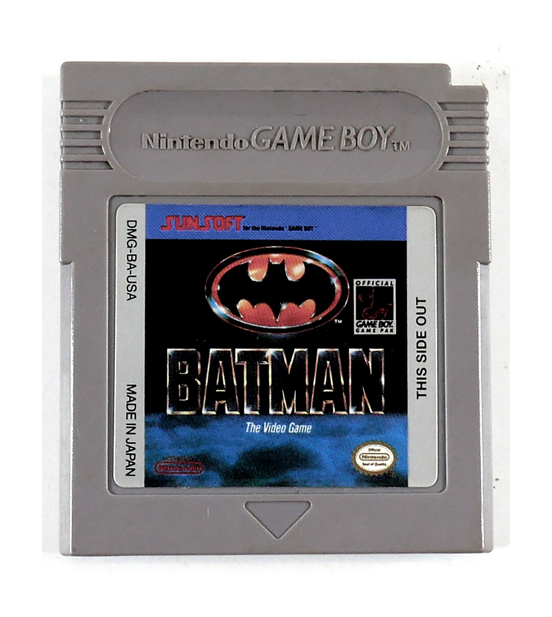 VVG GAMEBOY BATMAN the Video Game Nintendo Entertainment System Sunsoft ...