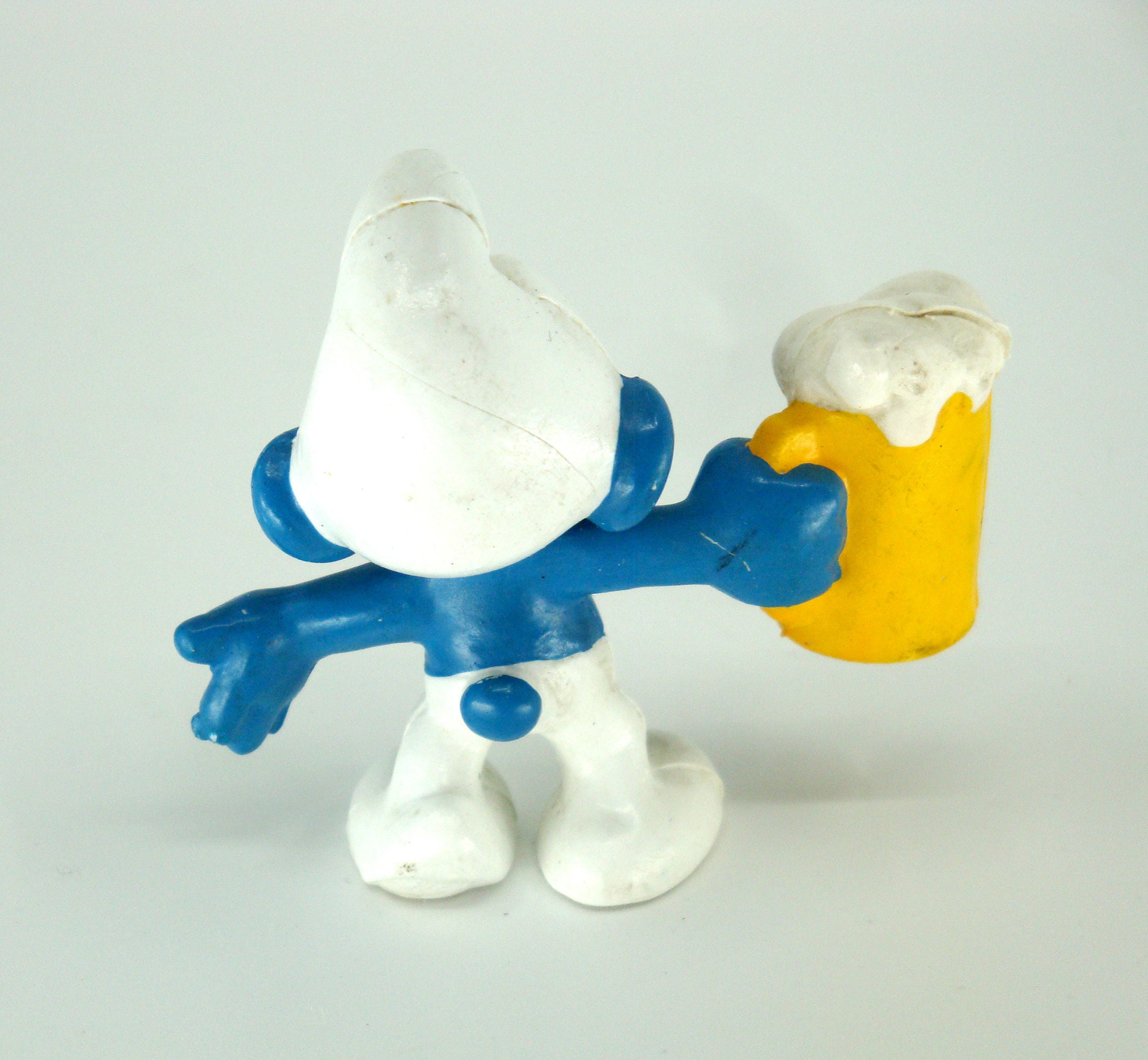 SMURF beer / SCHTROUMPF Avec Bon De Bière 20078 1974 by Schleich - Etsy