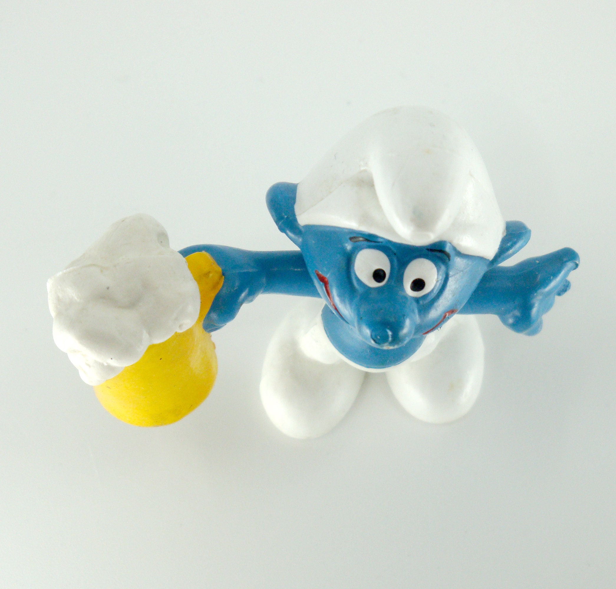 SMURF beer / SCHTROUMPF Avec Bon De Bière 20078 1974 by Schleich - Etsy