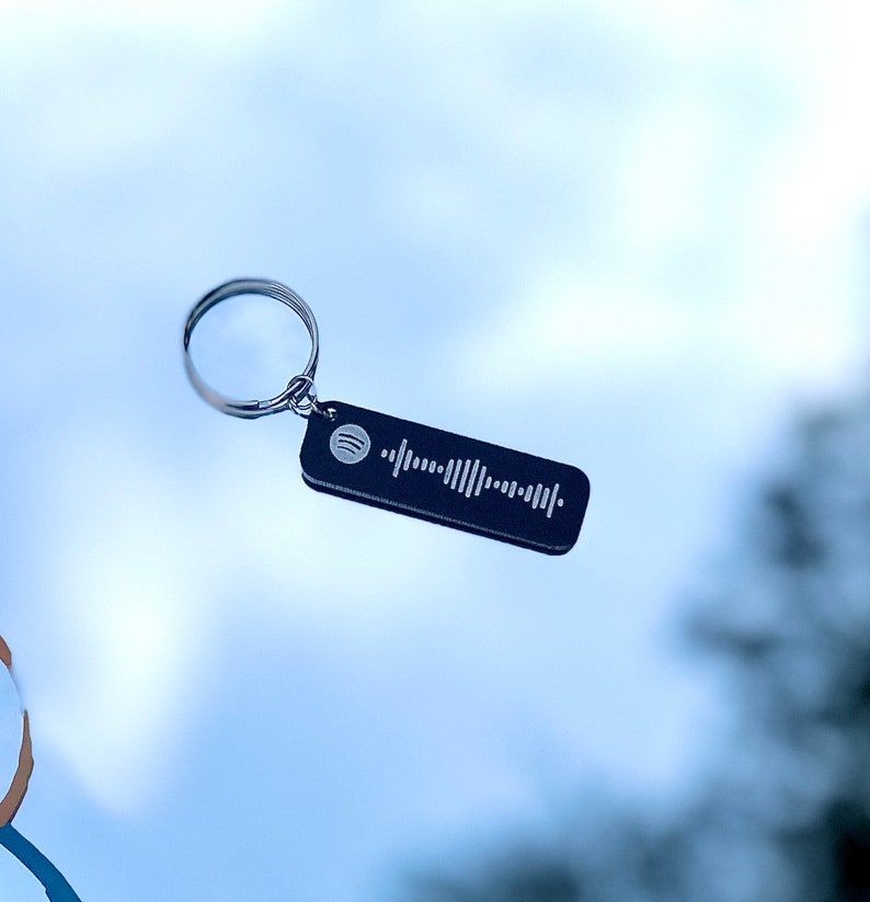 Spotify Code Keychains | Etsy