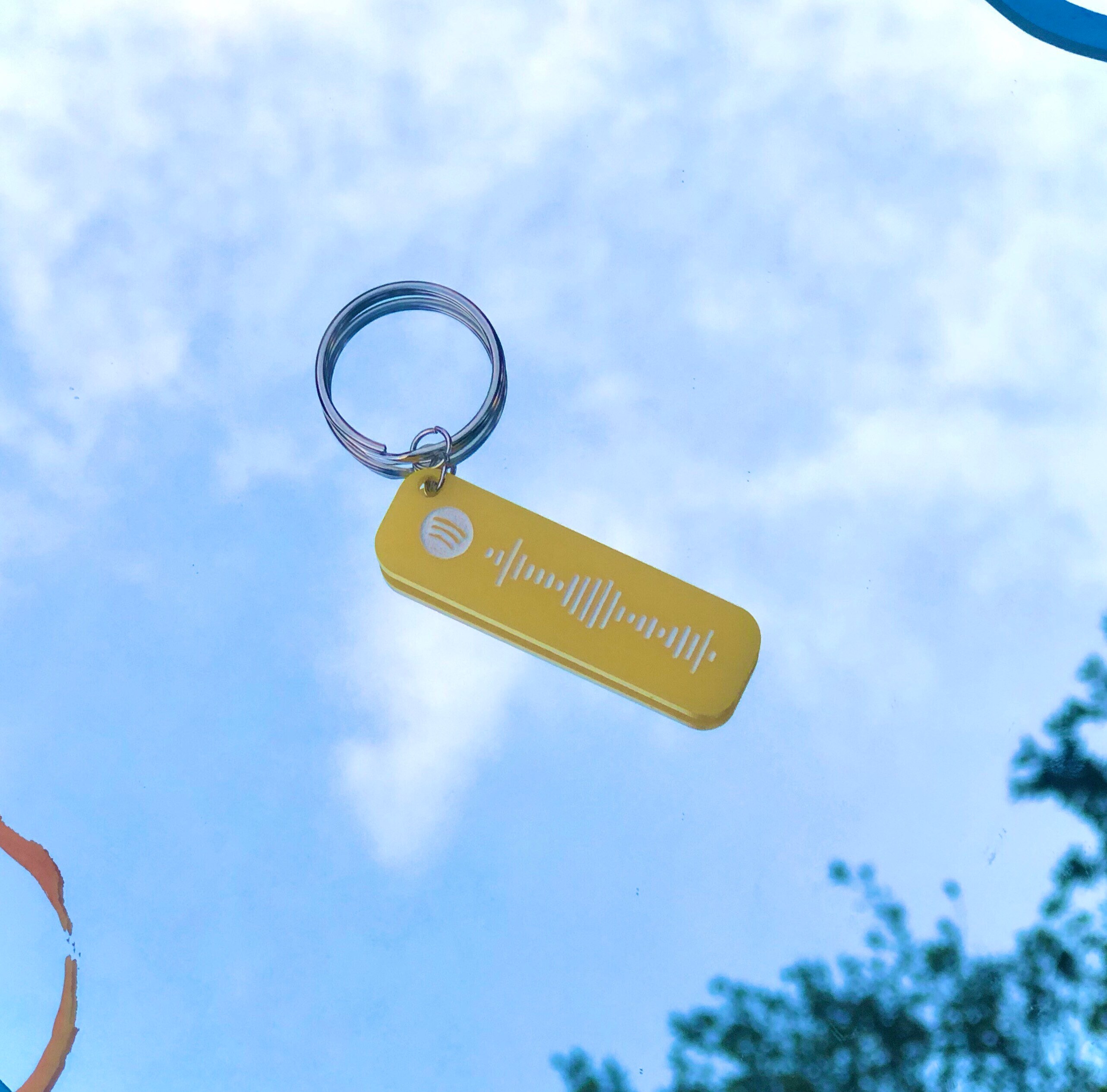 Spotify Code Keychains | Etsy