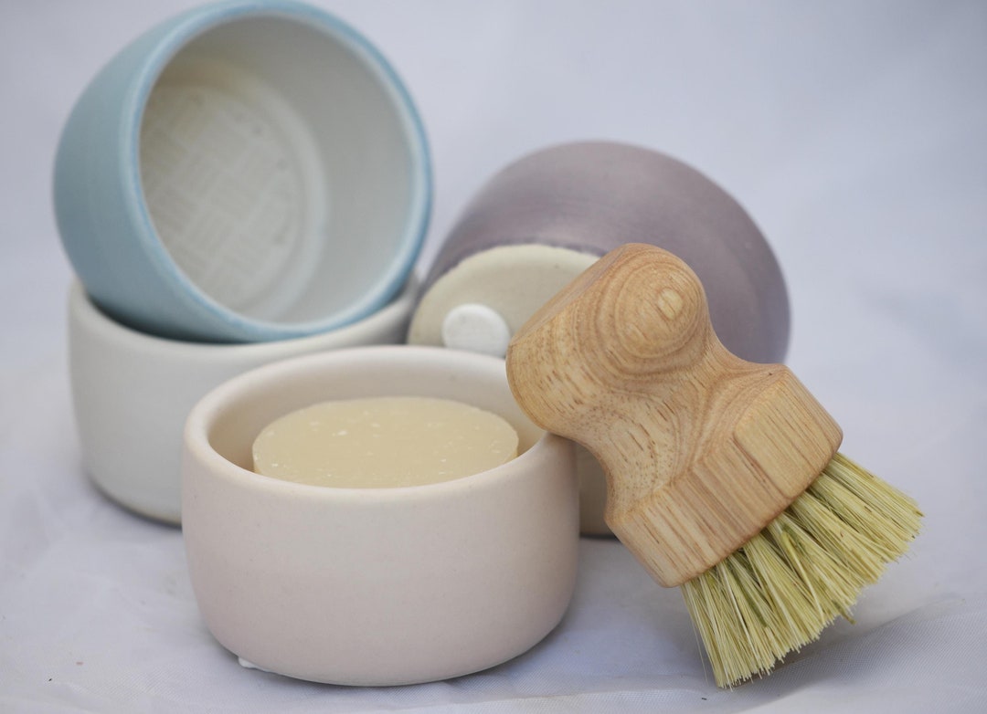 Handmade Ceramic Dish Soap Bowl: Non-slip Kitchen Sink Organizer - Etsy