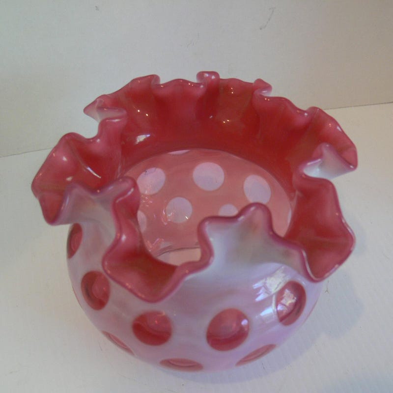 Cranberry Glass Art Deco - Etsy