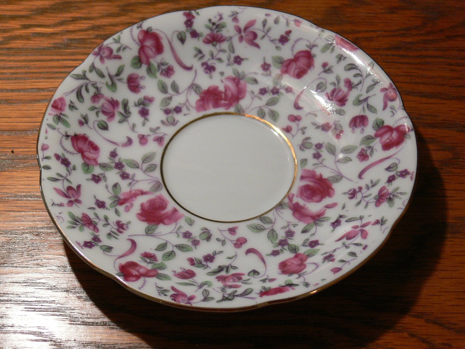 Vintage Bone China Red Rose Tea Cup and Saucer Gold Trim Matched Set - Etsy