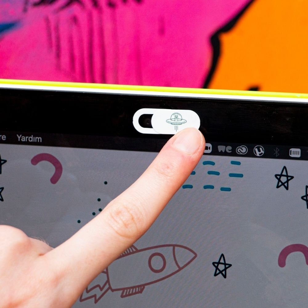 Webcam Cover by Funsylab for Your Digital Privacy Colourful - Etsy