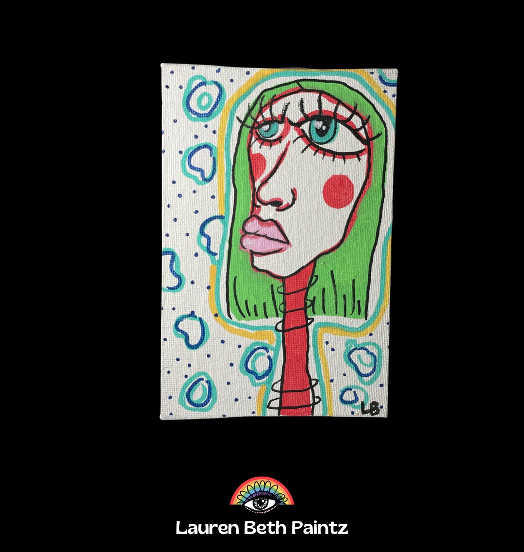 Loopity Loop Loops Canvas - Etsy