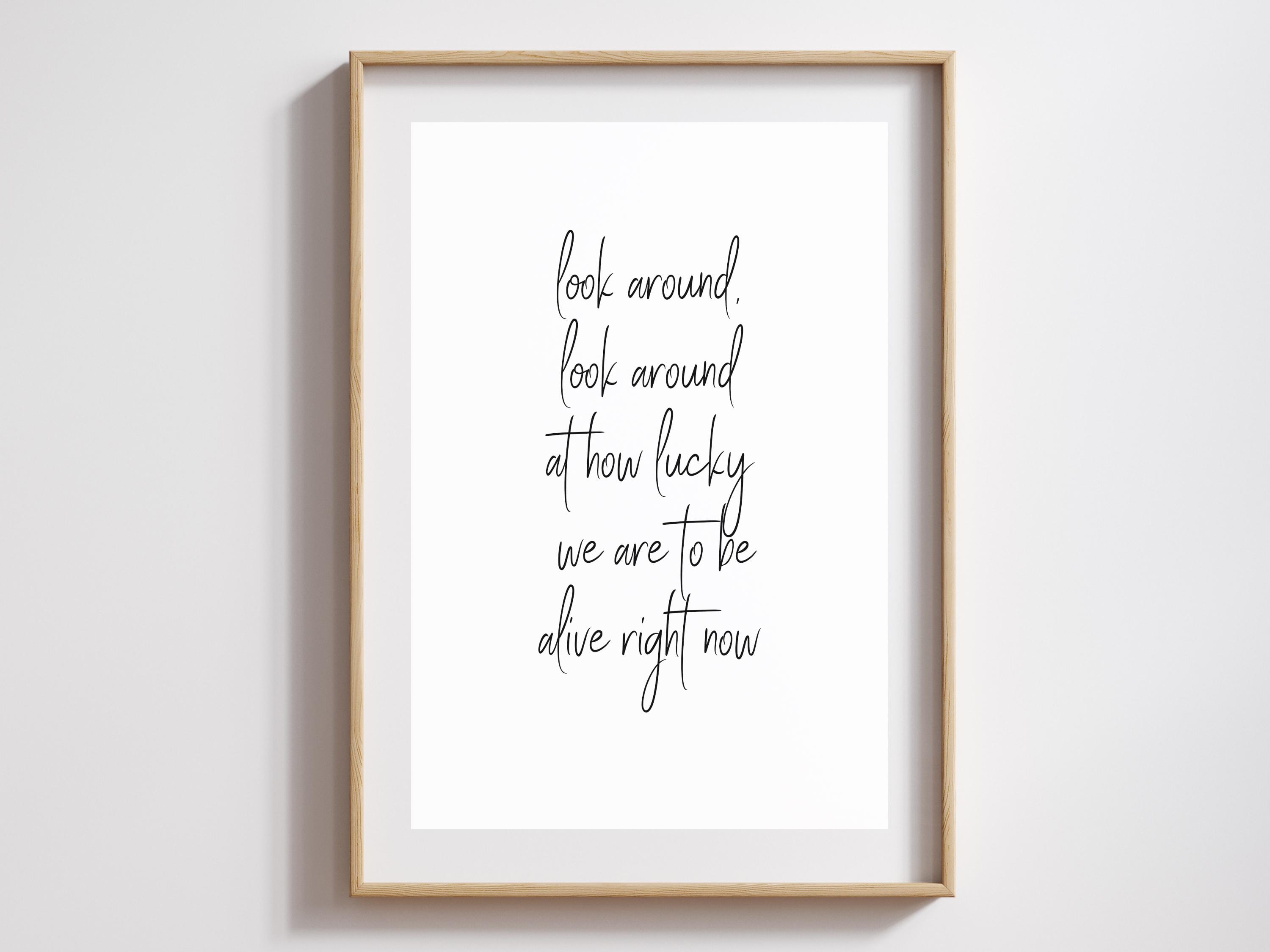 Hamilton the Musical Inspired Poster, Musical Theatre, Lyrics Print ...