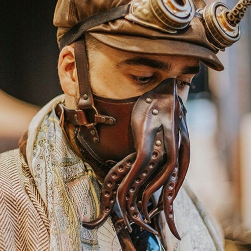 Small Leather Octopus Tentacles - Etsy