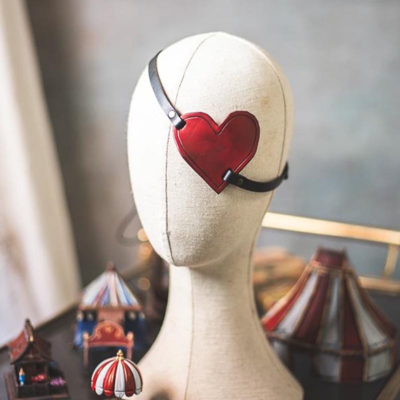 Eye Patch With Heart - Etsy