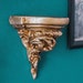 Vintage Black Victorian Corbel for Wall Decoration Shelf Candle Holder ...