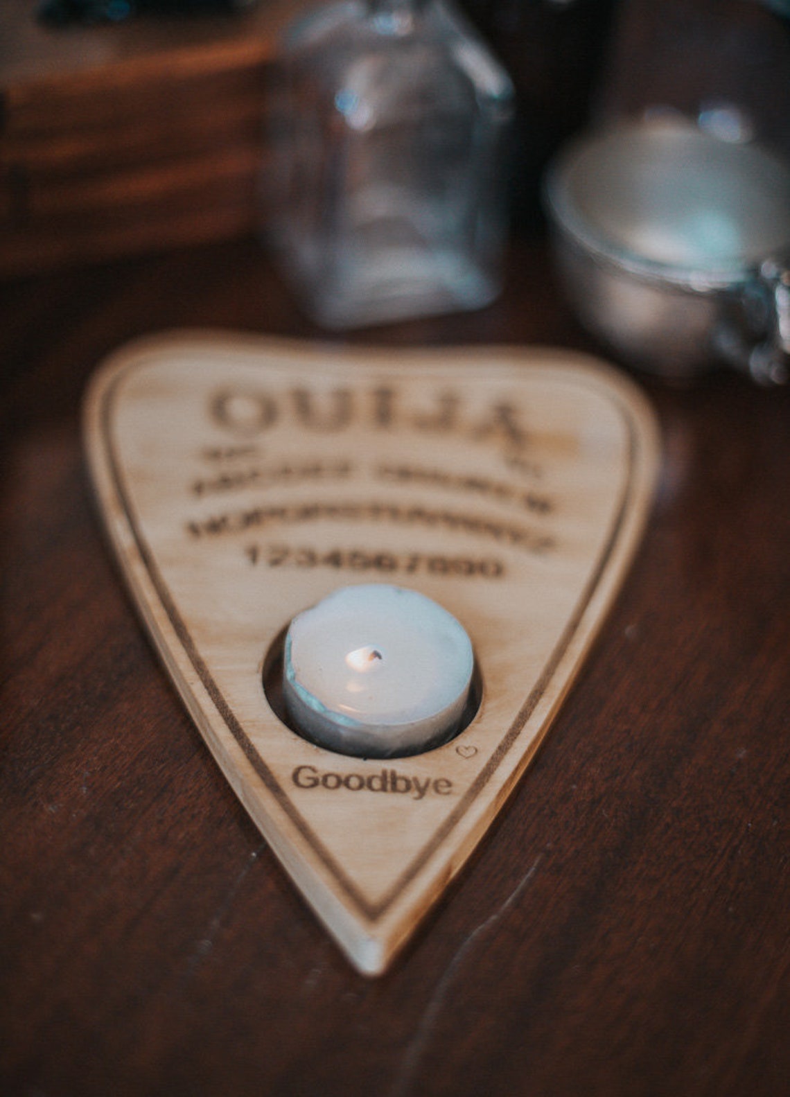 Planchette - Ouija Board Wall Decor - Halloween Party - Spirit Board ...