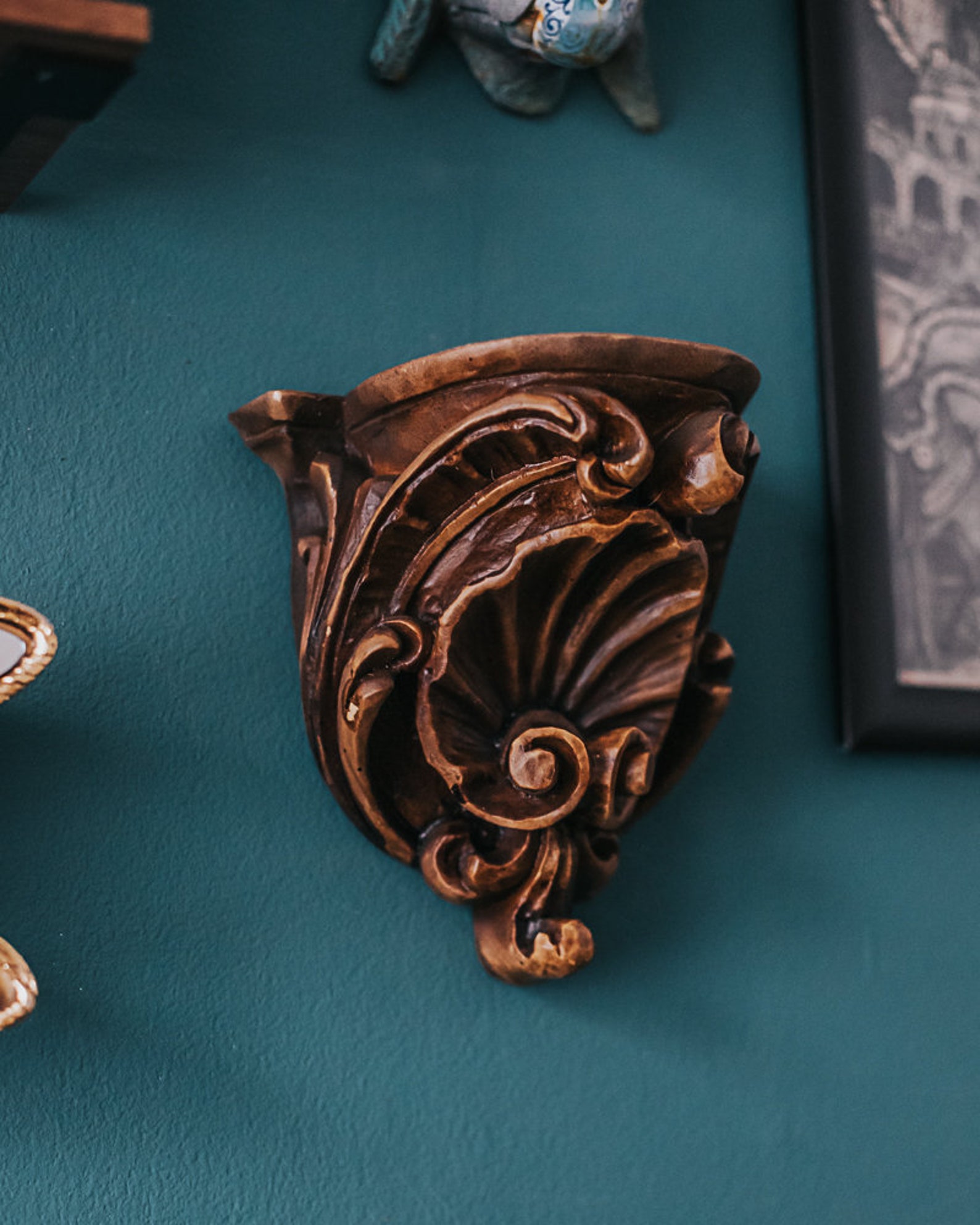 Medieval Corbel for Wall Decoration Medium Size Shelf Candle Holder ...
