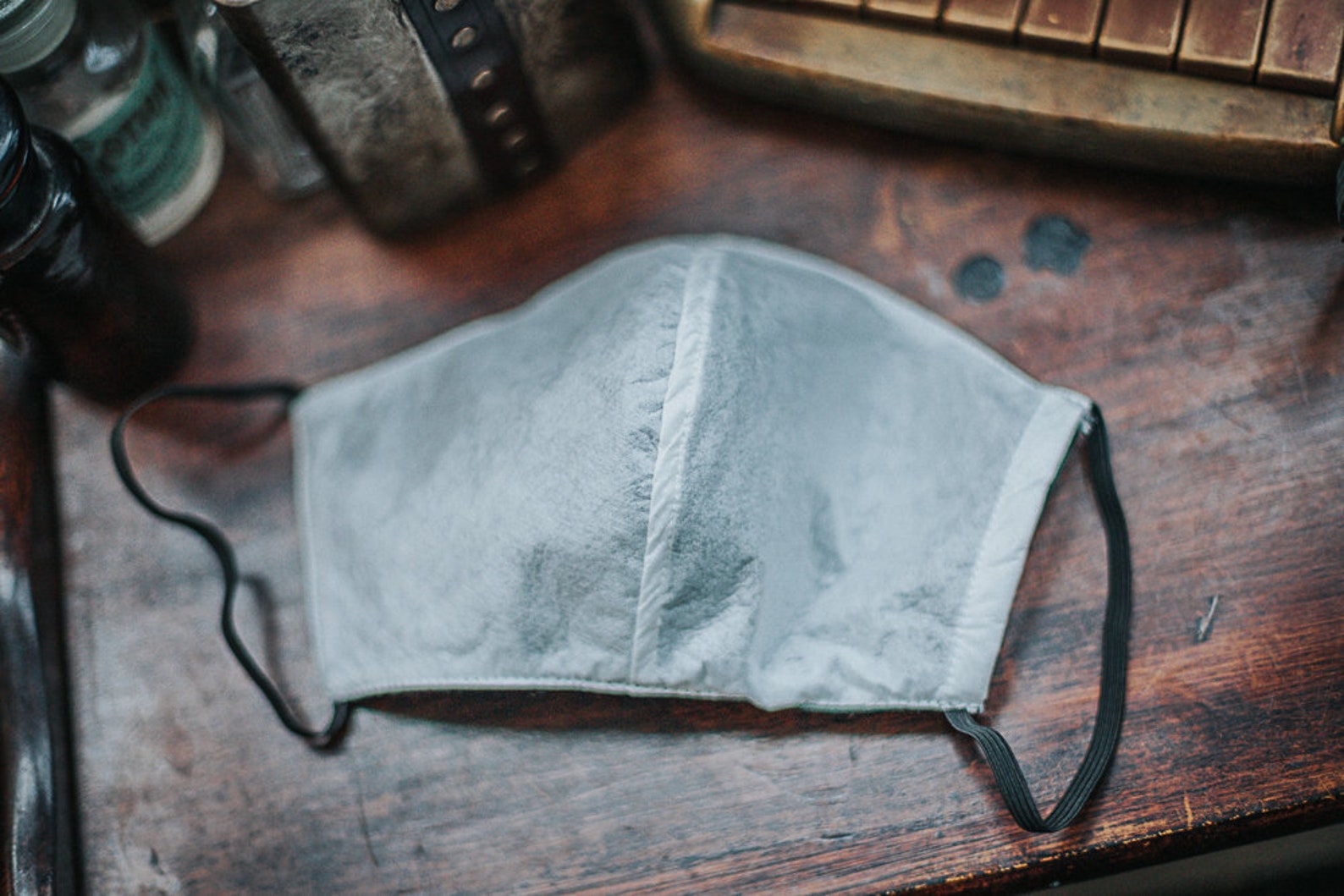 Face Mask , Two Layers Unwoven Fabric With Pocket for Filter ...