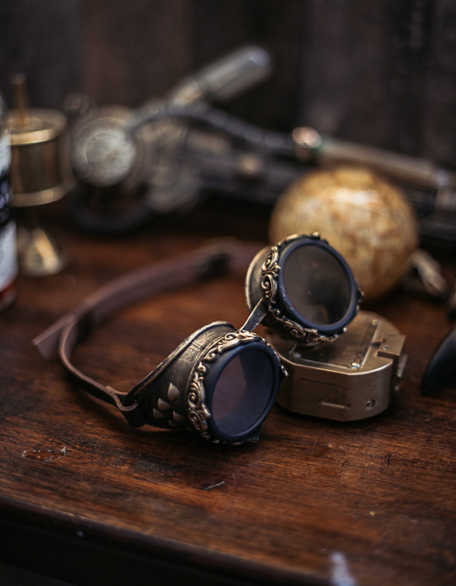 Steampunk Goggles Aviator Glasses Vintage Goggles Victorian - Etsy