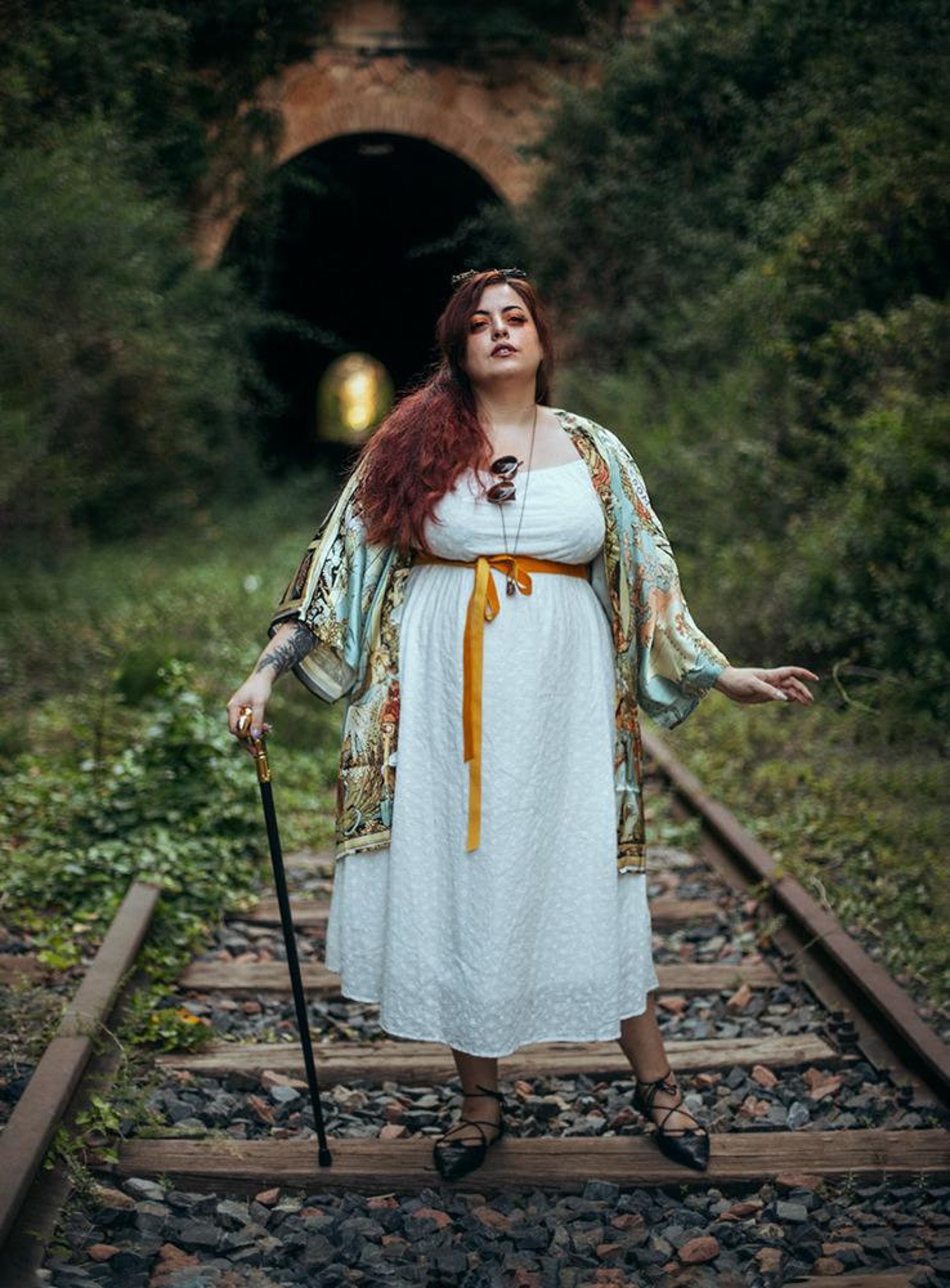 Map Steampunk Robe Kimono Silky Cardigan Beach Cover up Bohemian ...