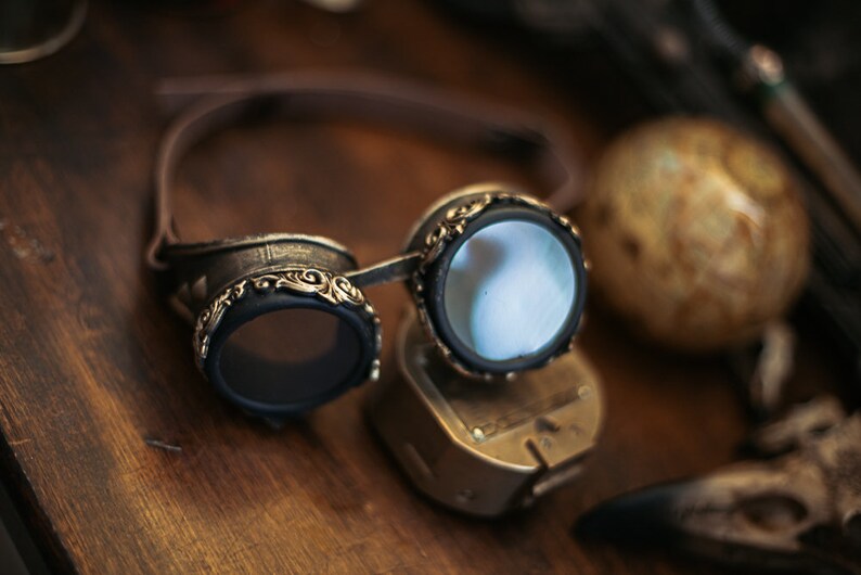 Steampunk Goggles Aviator Glasses Vintage Goggles, Victorian Goggles ...