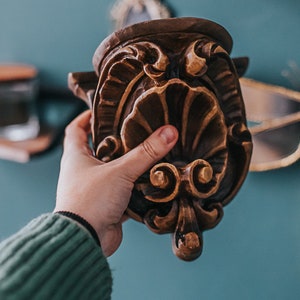 Medieval Corbel for Wall Decoration Medium Size Shelf Candle Holder ...