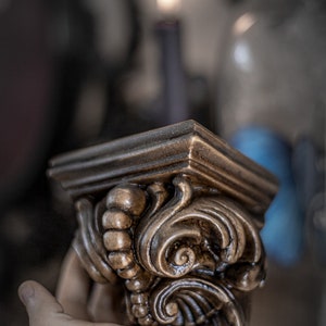 Medieval Corbel for Wall Decoration Shelf Candle Holder Wooden ...