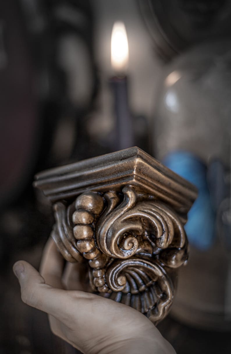 Medieval Corbel for Wall Decoration Shelf Candle Holder Wooden - Etsy UK