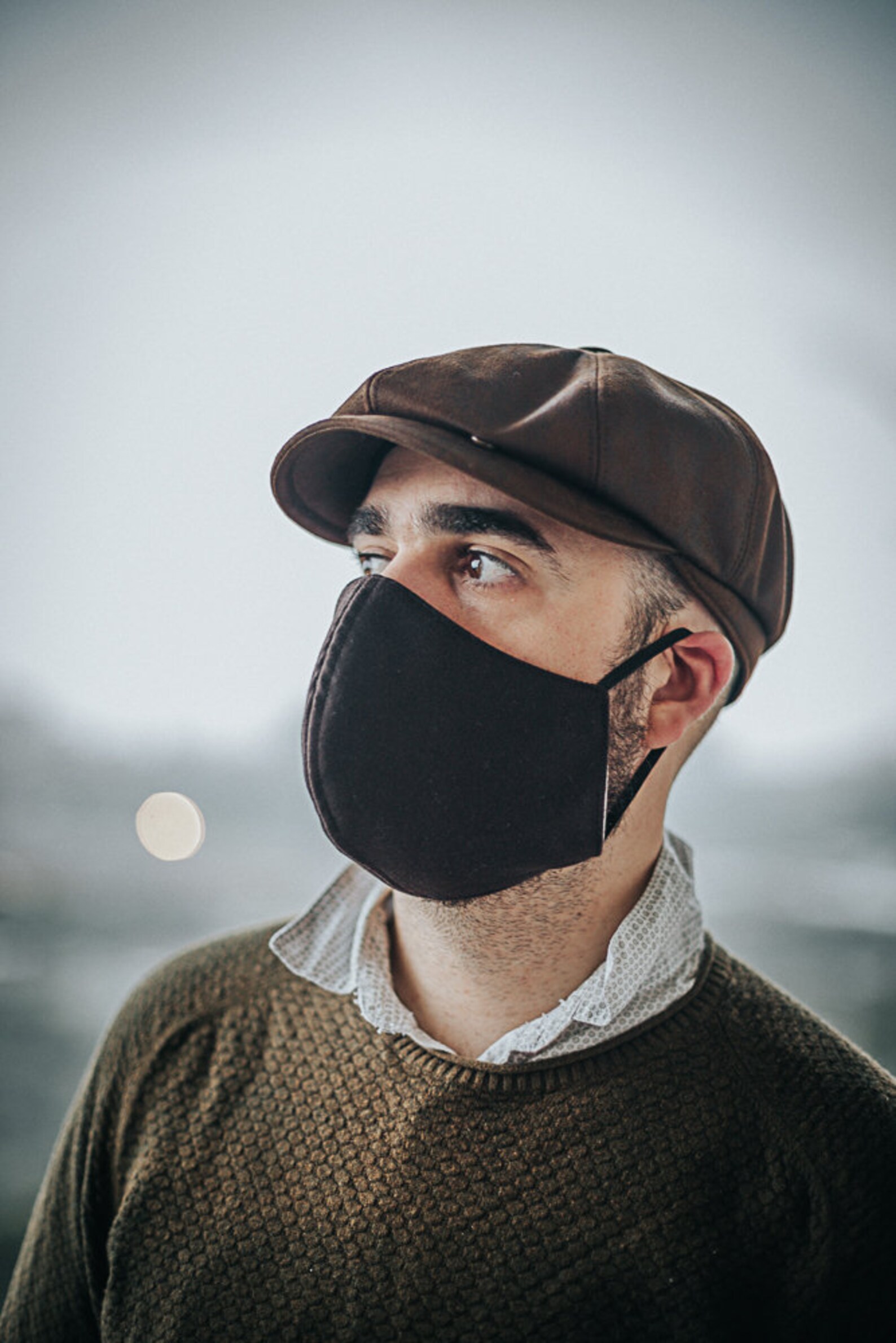 Face Mask Two Layers Unwoven Fabric With Pocket for Filter | Etsy