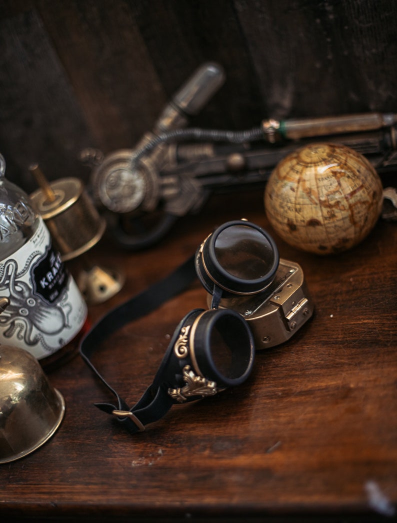 Steampunk goggles glasses vintage goggles victorian goggles | Etsy