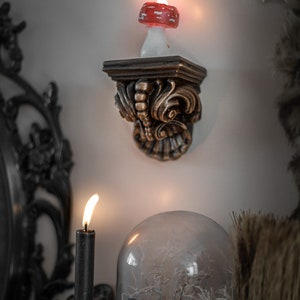 Medieval Corbel for Wall Decoration Shelf Candle Holder Wooden ...