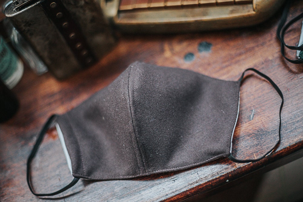 Face Mask two layers unwoven fabric with pocket for filter | Etsy