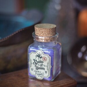 Spider Venom Potion Candle Apothecary Witch Gothic Guaiacwood Halloween ...
