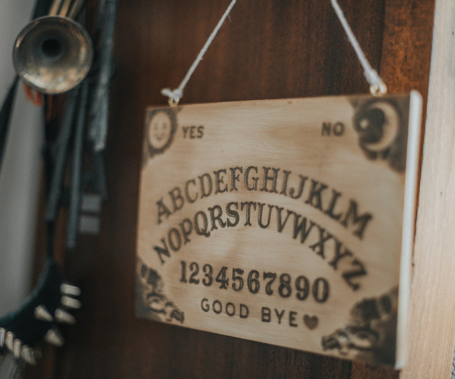 Ouija Board Wall Decor - Halloween Party - Spirit Board Game for ...