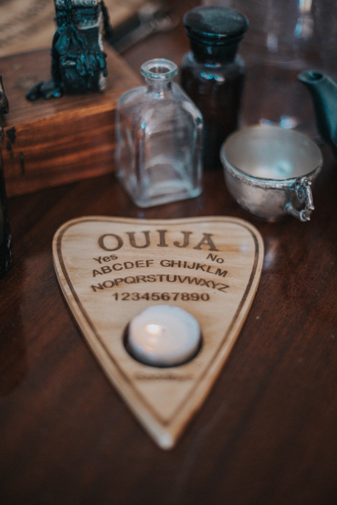 Planchette - Ouija Board Wall Decor - Halloween Party - Spirit Board ...