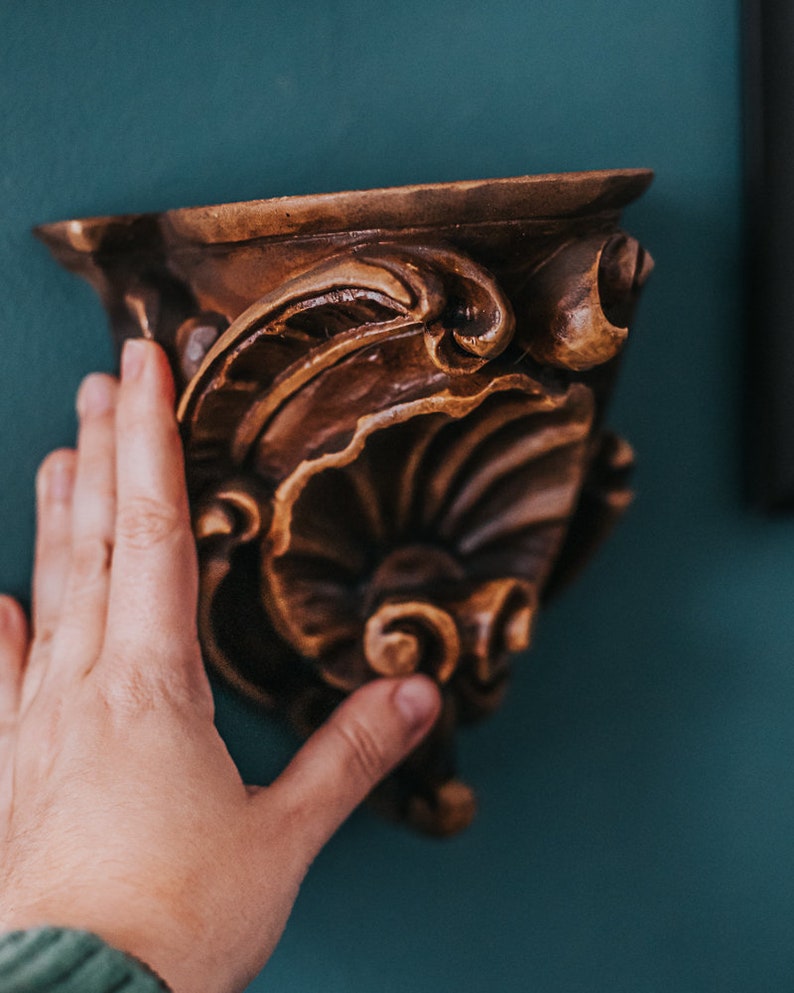 Medieval Corbel for Wall Decoration Medium Size Shelf Candle Holder ...