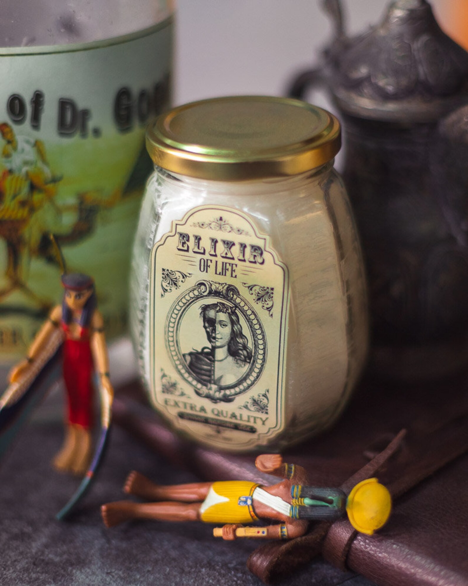 Elixir of Life Potion Candle Apothecary Witch Gothic Black - Etsy