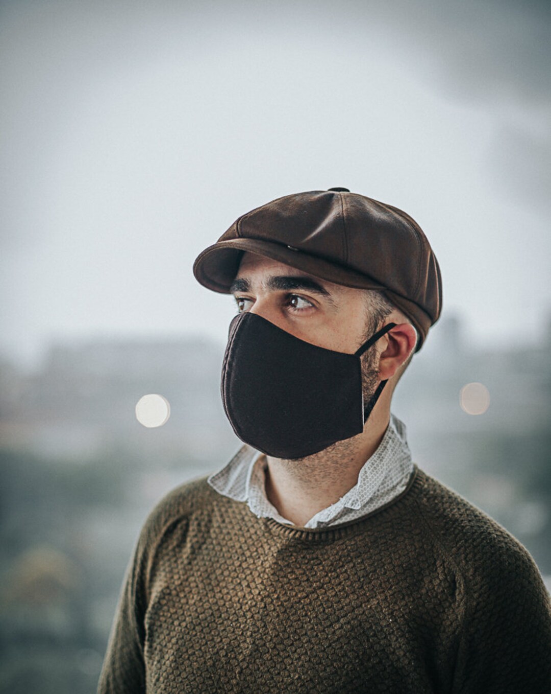 Face Mask , Two Layers Unwoven Fabric With Pocket for Filter ...