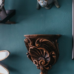 Medieval Corbel for Wall Decoration Medium Size Shelf Candle Holder ...