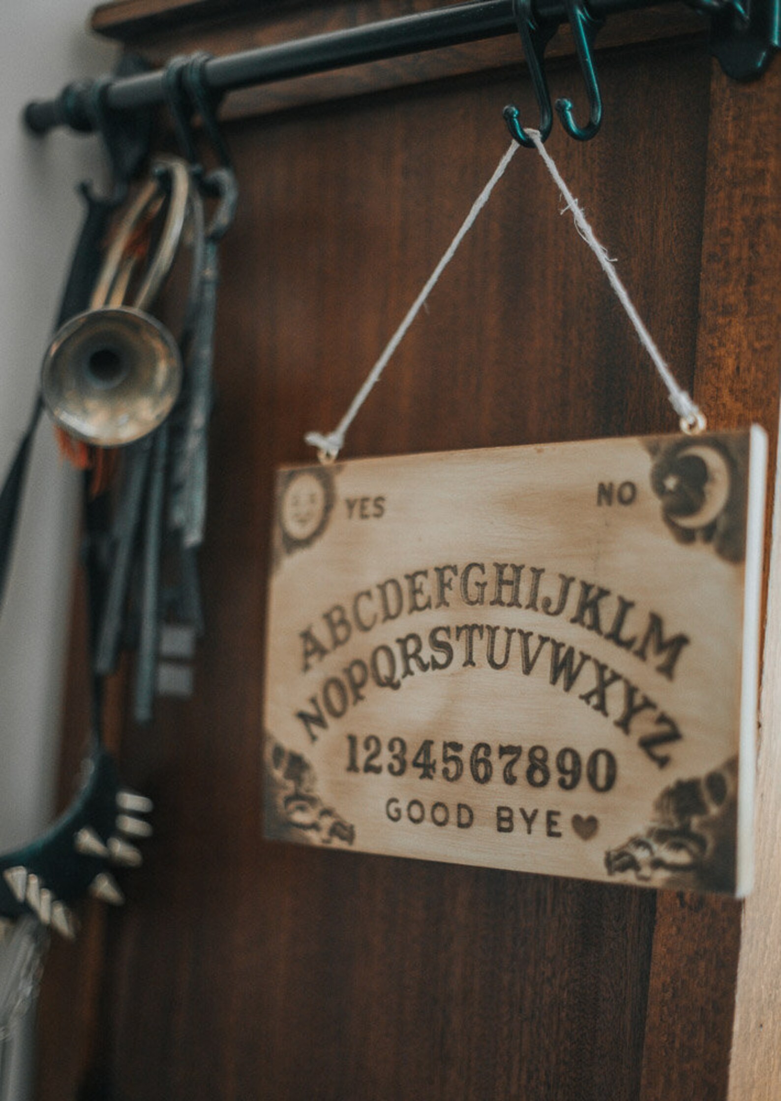 Ouija Board Wall Decor - Halloween Party - Spirit Board Game for ...