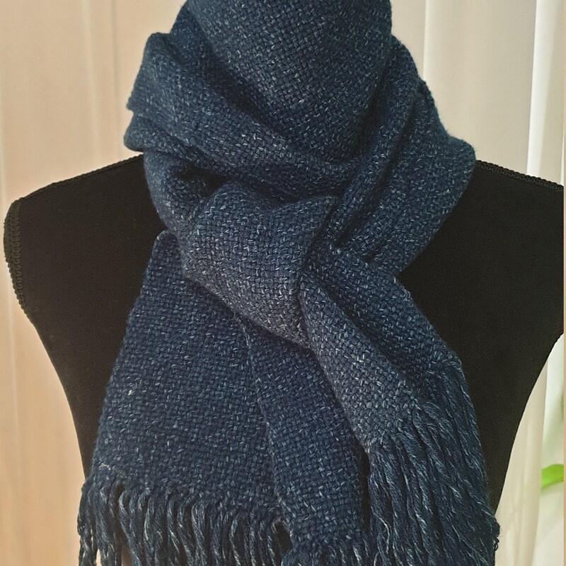 Hand Woven Scarf - Etsy