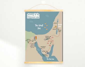 Promise Land Map Svg - Etsy