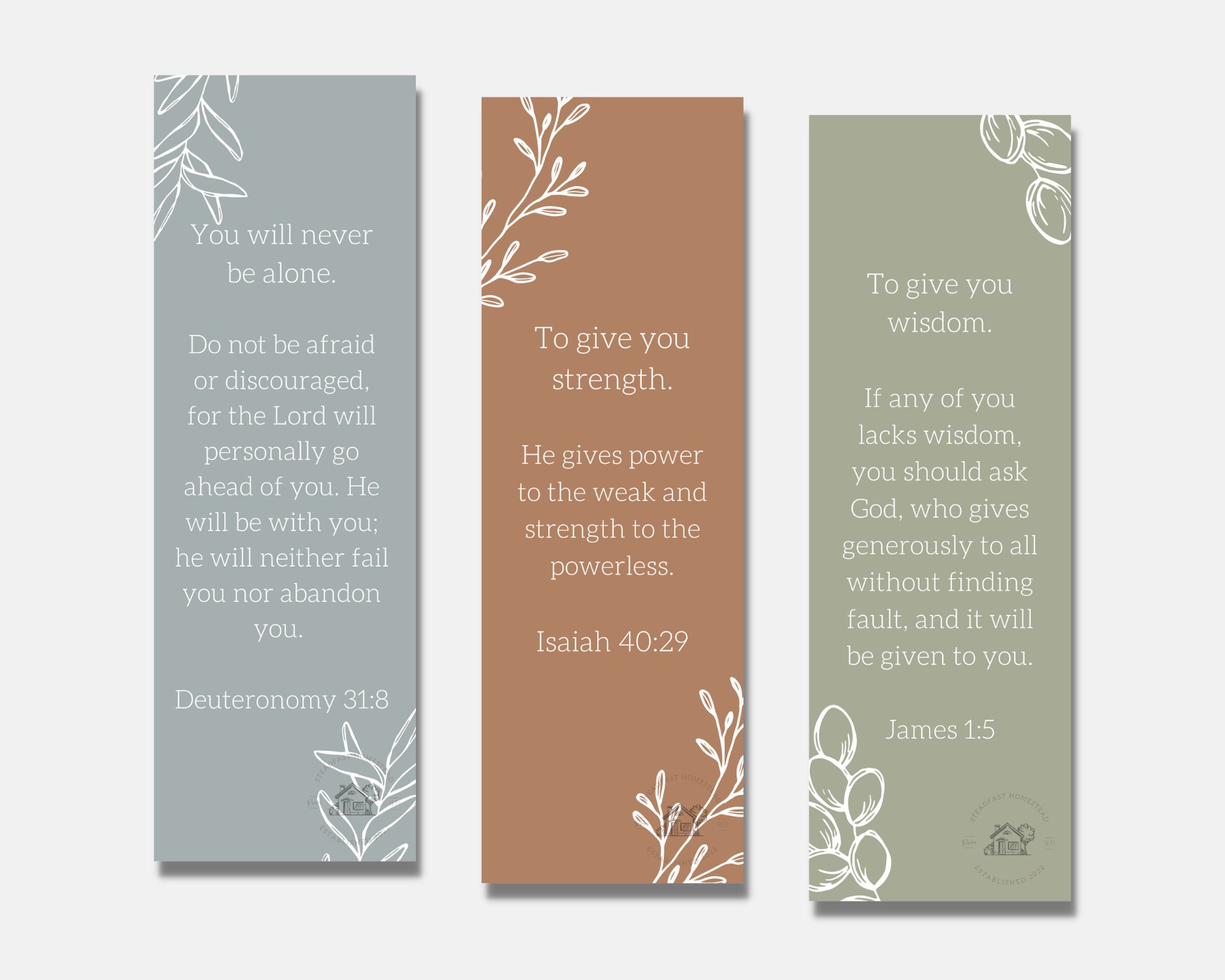 Promises of God Bookmark Printable - Etsy