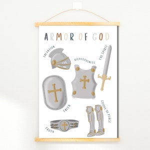 Armor of God Printable Cards - Etsy