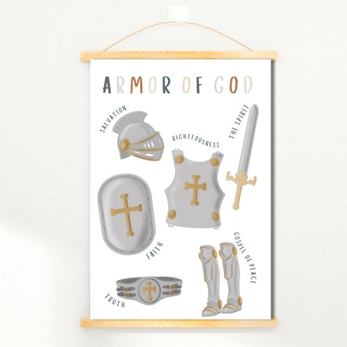 Armor of God Printable Cards - Etsy