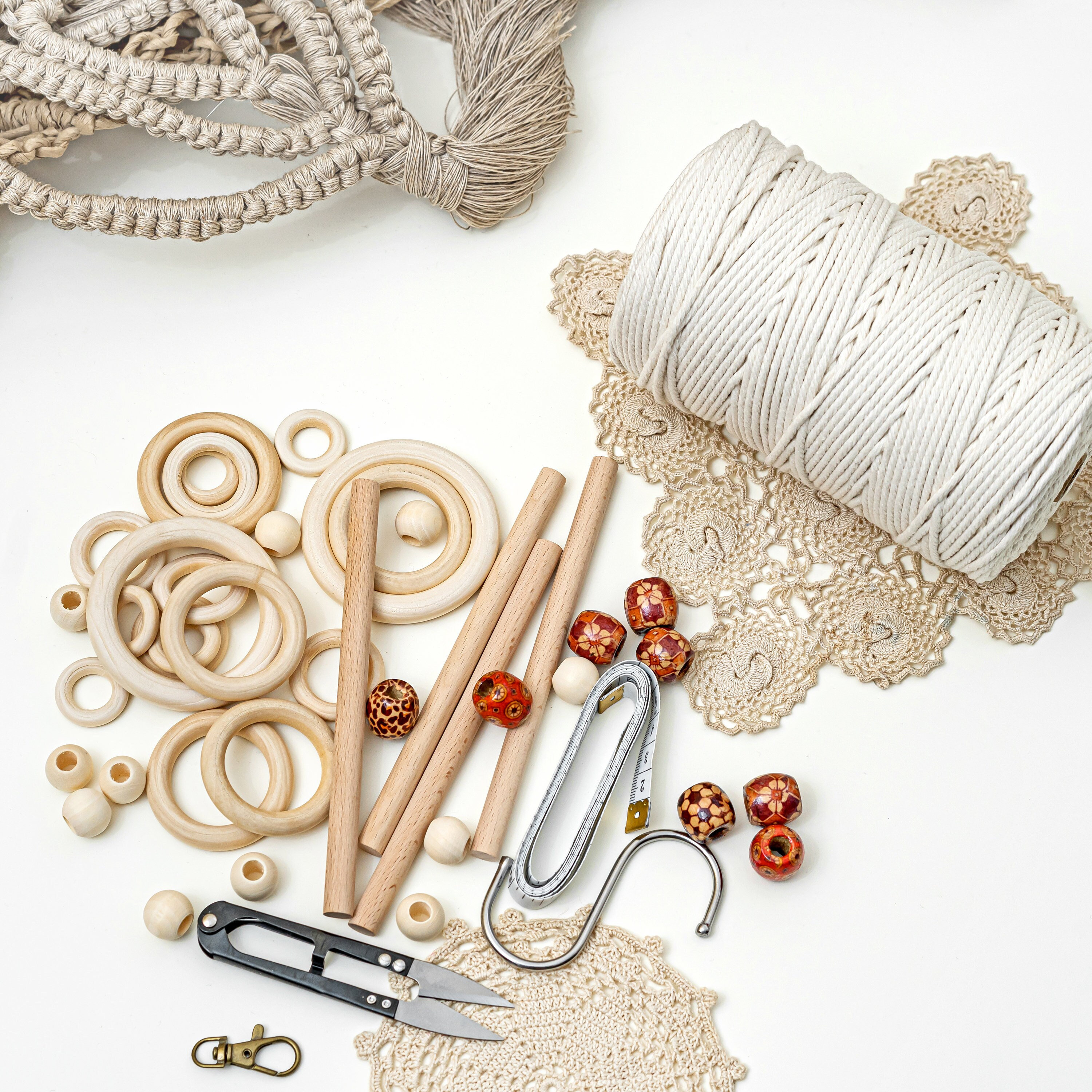 Macrame Kit - Macrame Cord 3mm Macrame Supplies & Ebook - DIY Macrame ...