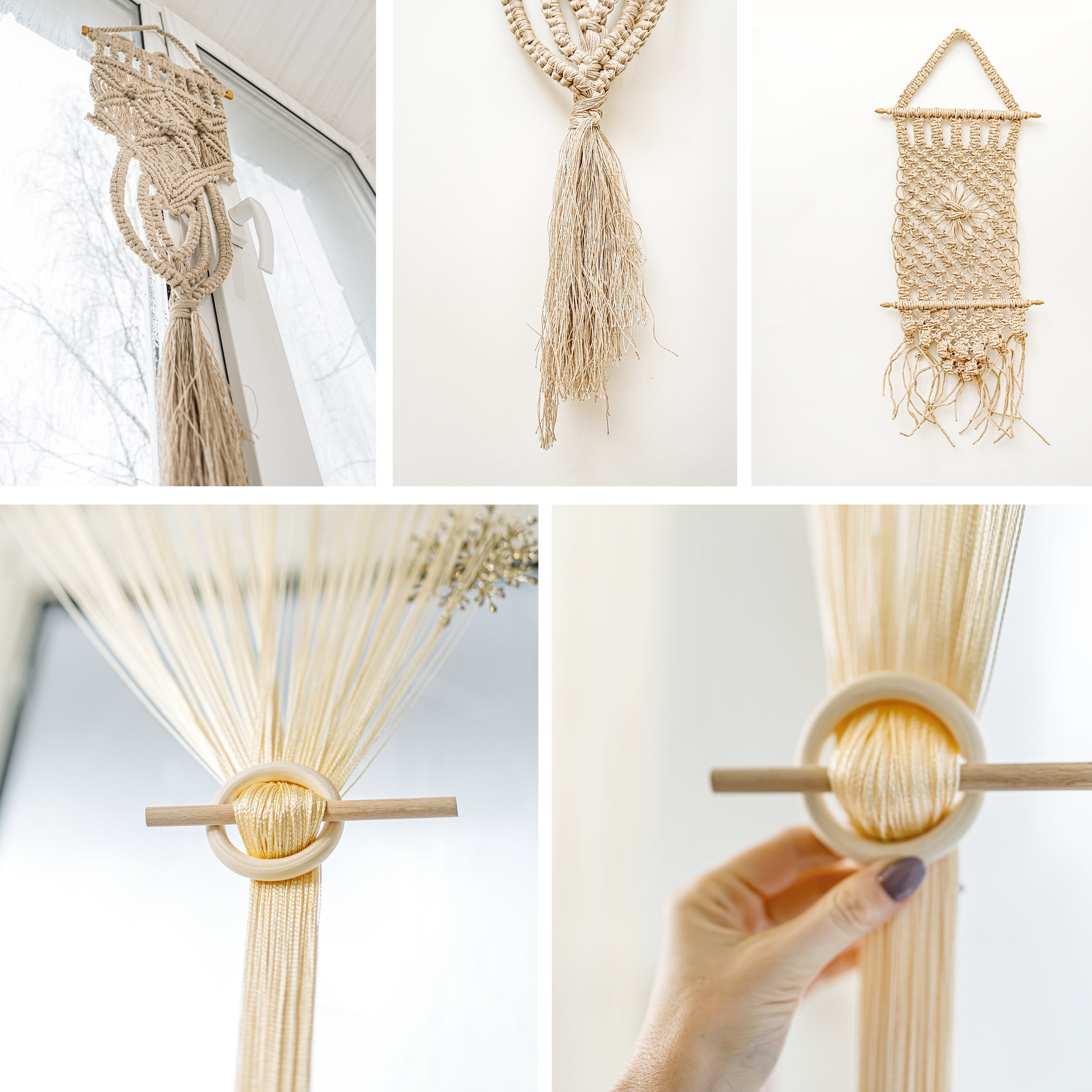 Macrame Kit - Macrame Cord 3mm Macrame Supplies & Ebook - DIY Macrame ...