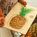 Pineapple Fruit Puzzle // Handmade Wooden Jigsaw // Development of ...