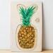 Pineapple Fruit Puzzle // Handmade Wooden Jigsaw // Development of ...